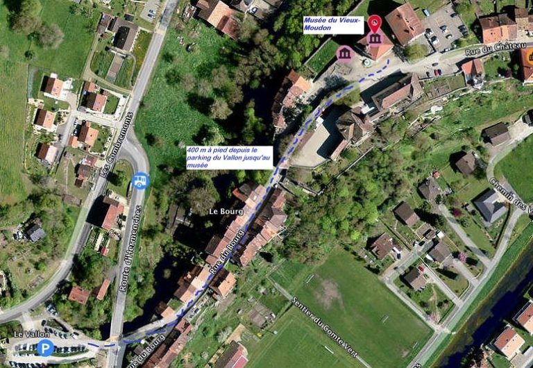 Accès – Musée du Vieux-Moudon